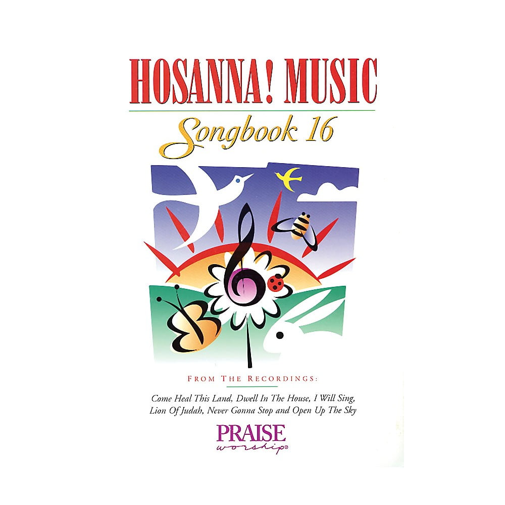 Integrity Music Hosanna! Music Songbook 16 Integrity Series Performed ...