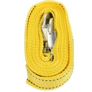Yellow Adjustable Tow Dolly Strap with 4” Top Strap and Twisted Snap ...