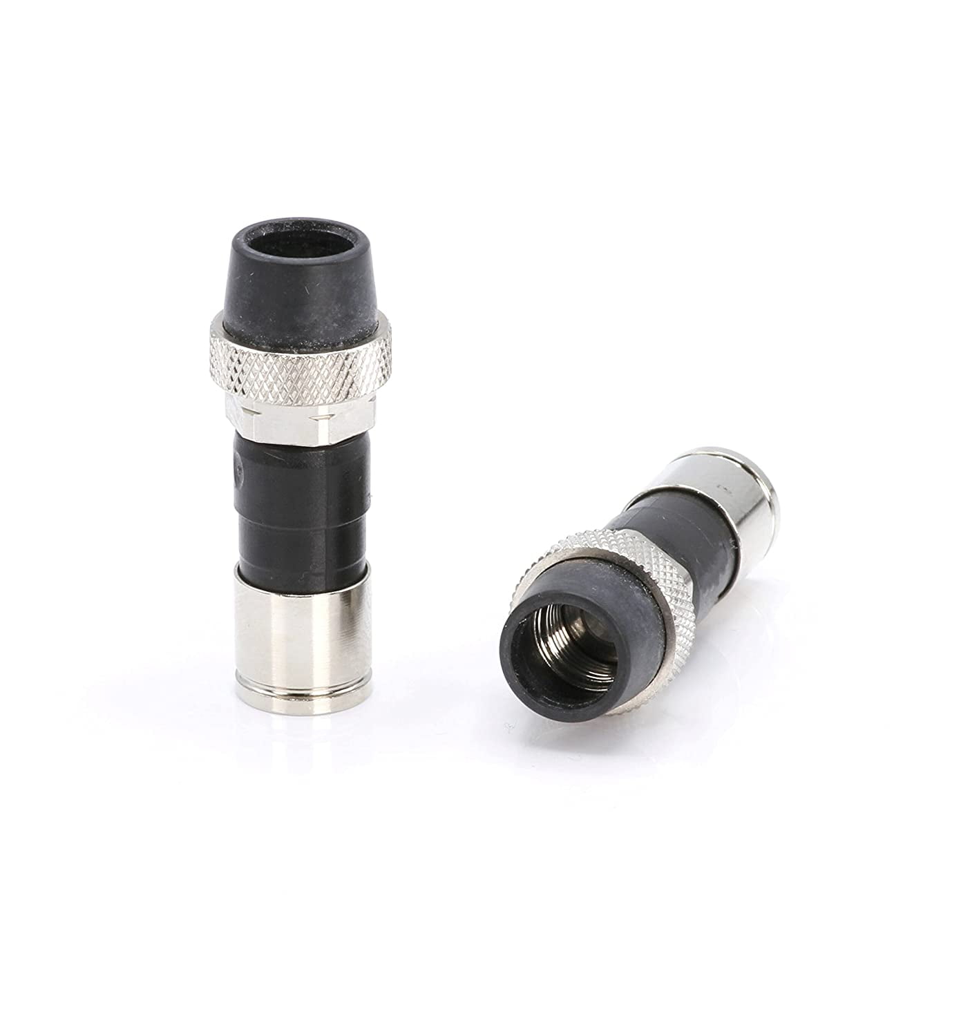 THE CIMPLE CO - RG6 Coaxial Cable Connectors - Coax Compression ...