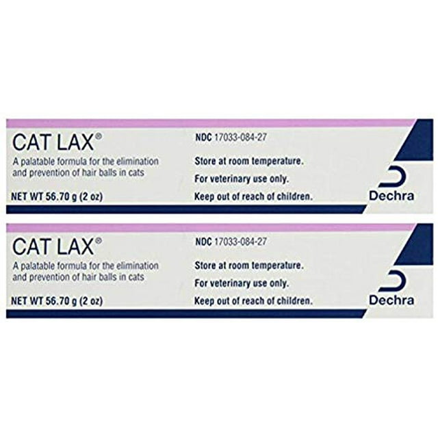 Dechra Cat Lax Cat Hairball Remedies 2oz (2 Pack) - Walmart.com
