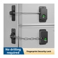 Multifunctional Punch Free Fingerprint Lock Electronic Safety Lock ...