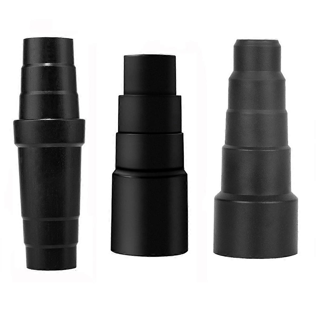 Pack of 3 Hose Adapters Universal - Vacuum Cleaner Adapter Rubber ...