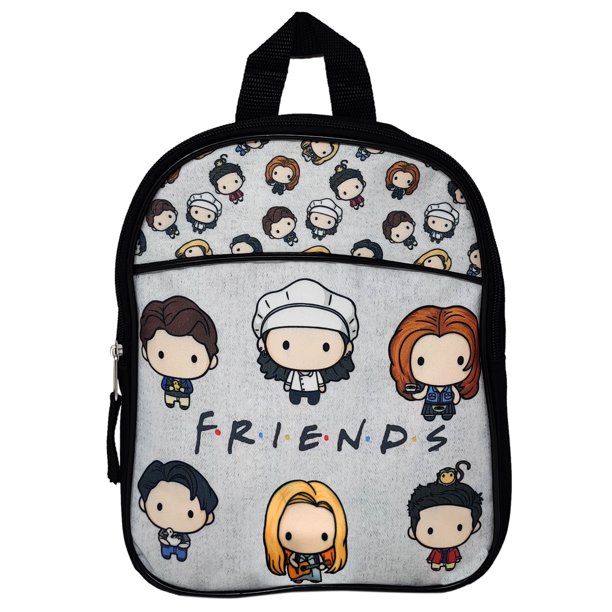 Friends TV Show Mini Backpack 11" Small Chibi Style Ross Rachel Joey ...