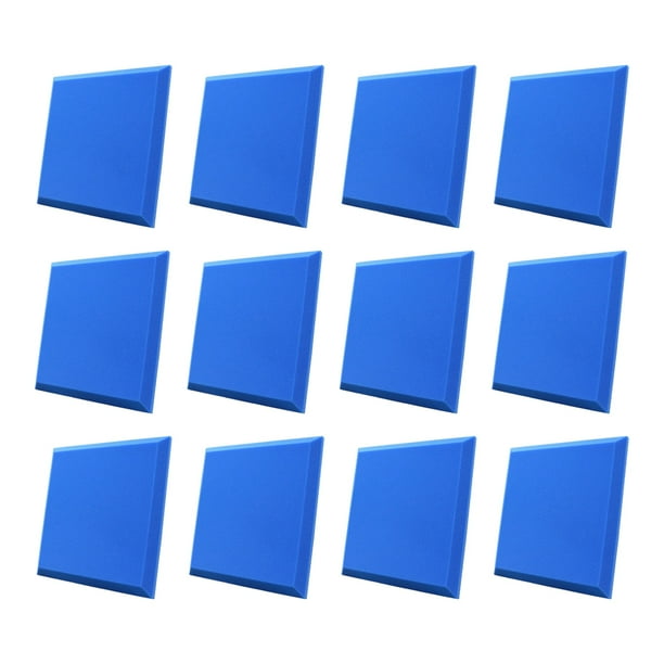 Thinsony 12 Pieces Home Studio Sound Absorbing Block Piano Room Audio ...