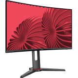 onn 27" Curved FHD (1920 x 1080p) 200hz 1ms AMD FreeSync Gaming Monitor ...