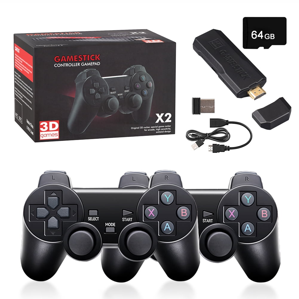 4K Gamepad incorporado 40000 juegos Home Game Handle para PS1 FC GBA PSP Game Stick | Walmart en ...