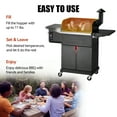 Z Grills 572 sq.in. Pellet Grill with Direct Flame Access, Stainless ...