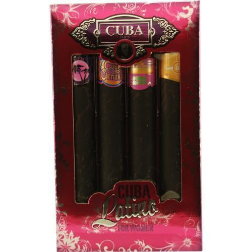 Click here for Cuba Gift Set Cuba Latino Variety By Cuba 4 prices