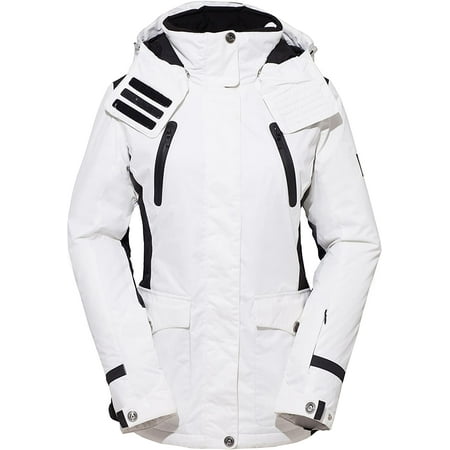 HSNW Outdoor Women Ski Jacket White Sport Coat Snow Coat Winter Jacket ...