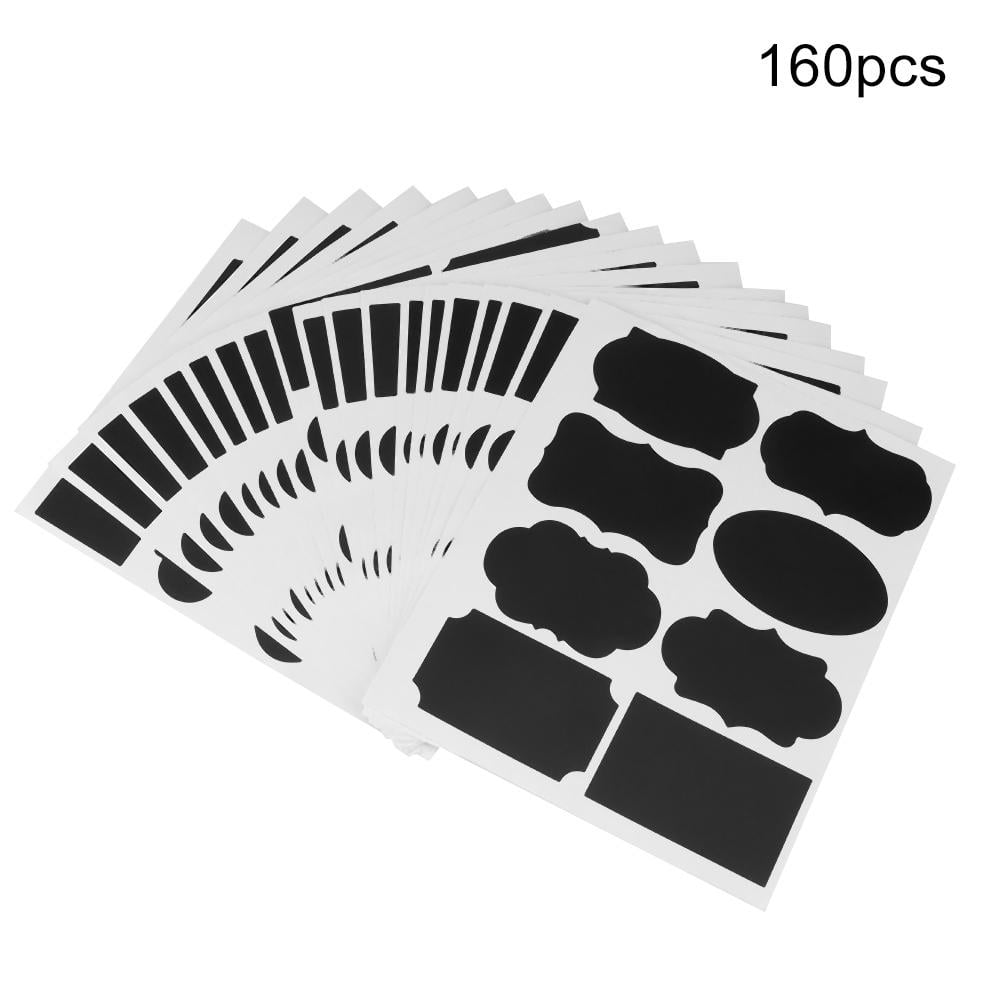 YLSHRF Kitchen PVC Sticker, Markers for Storage Containers,160pcs PVC ...