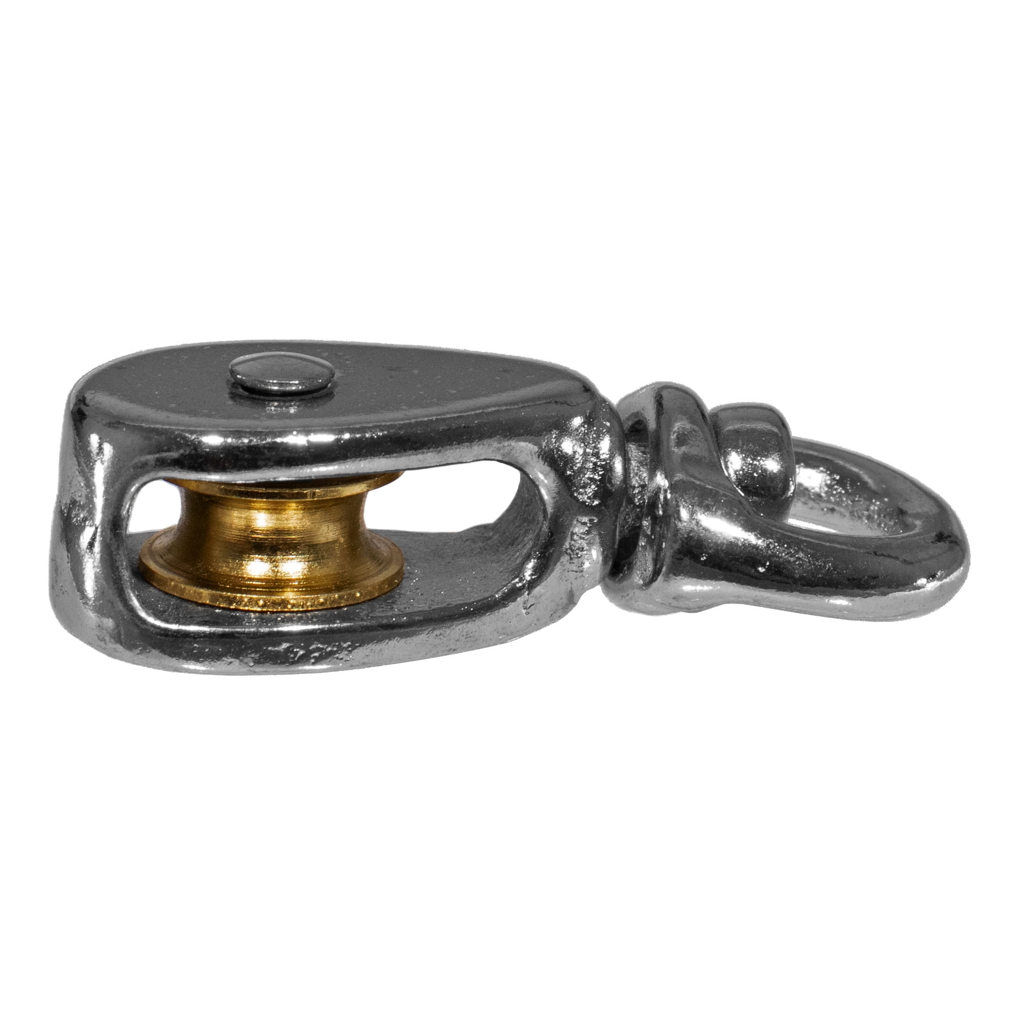 Golberg Single Wheel Pulley - Swivel Base Steel Sheave - Multiple Sizes ...