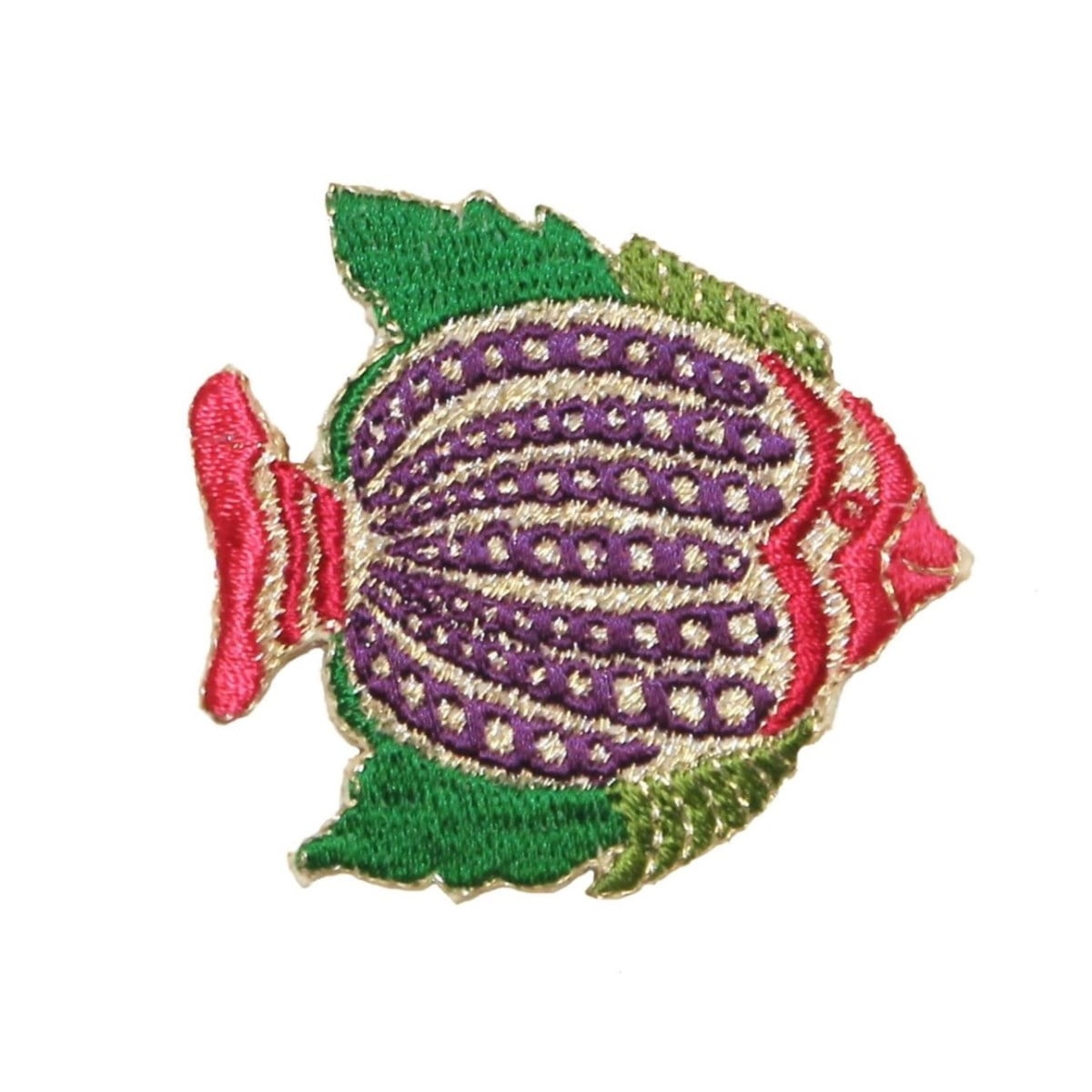 ID 0176 Koi Tropical Fish Patch Swimming DIY Embroidered Iron On ...