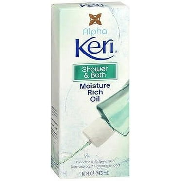 Keri Alpha Keri Moisture Rich Oil for Softening and Hydrating Skin, 16 ...