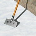 Meitianfacai Professional Grade Snow Shovel with Manganese Steel Blade ...