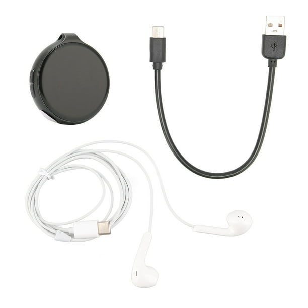 Mini Voice Activated Recorder, Round Voice Recorder 35 Hours Battery ...