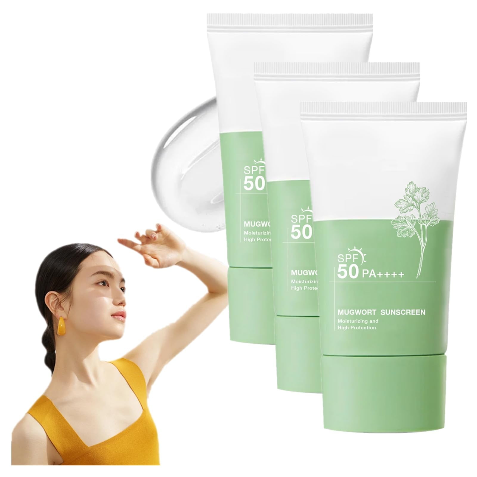 Crema solar Airy - Crema solar humectante sedosa Heartleaf SPF50+/ PA ...