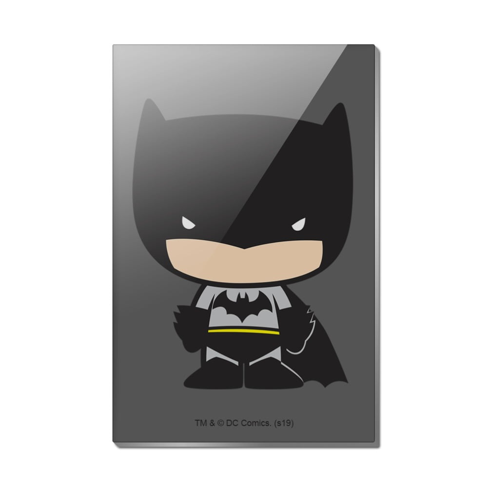 Batman Cute Chibi Character Rectangle Acrylic Fridge Refrigerator ...