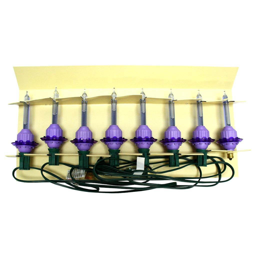 Christopher Radko 43292 - 7 Light Purple Bubble Light Set - Walmart.com