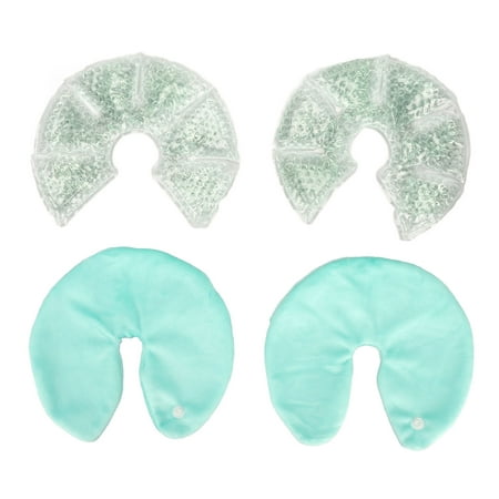 Breast Freezing Pads, Breast Ice Pack 1 Pair Reusable Relieve Redness ...