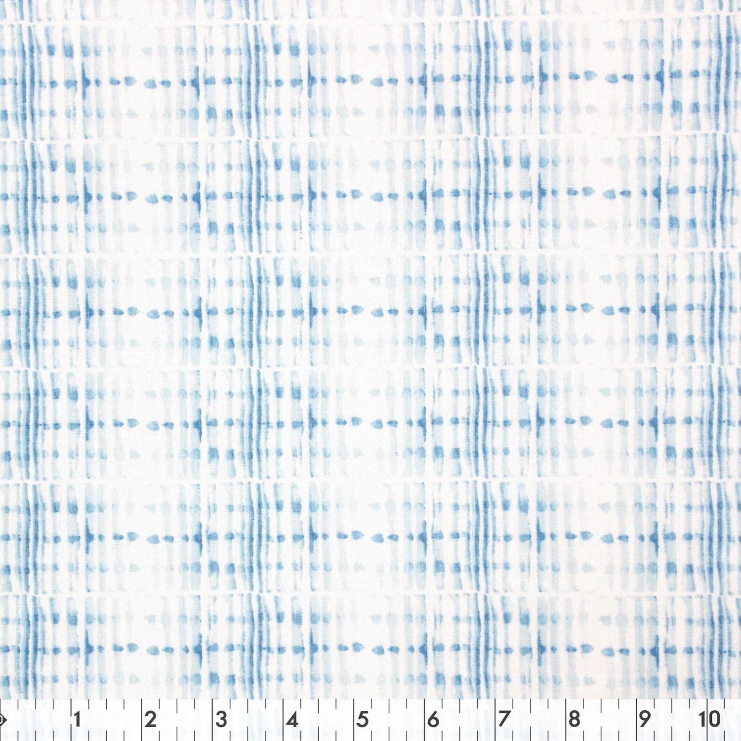 Click here for Fabric Creations White With Blue Faded Shibori Lin... prices