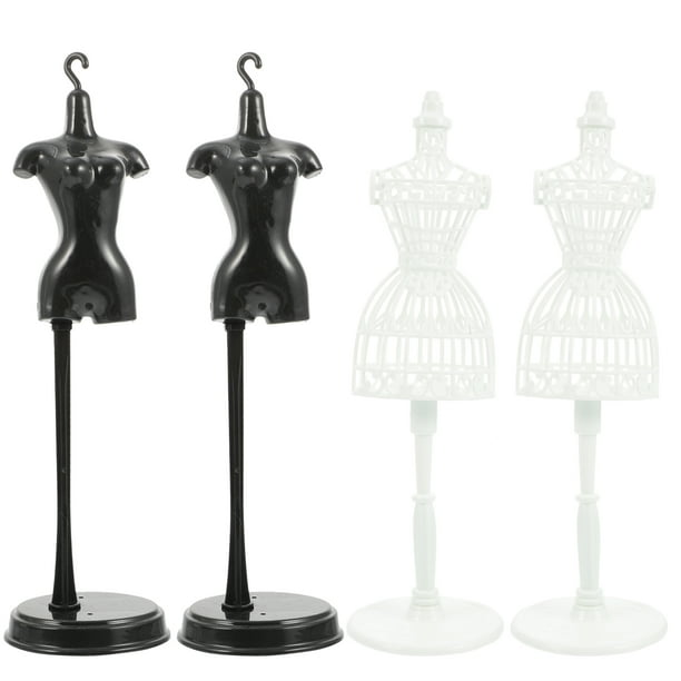 HOMEMAXS 4pcs Mannequin Body Dress Form Mannequin Stand Display Rack ...