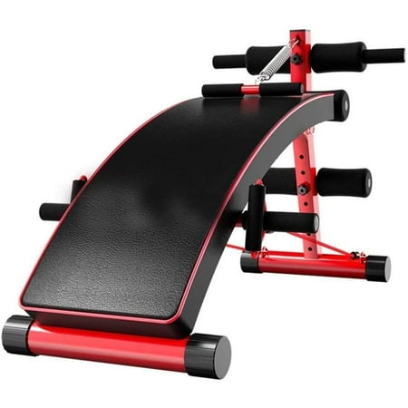XTZJ Adjustable Sit up ab Bench, Foldable Abdominal Training Slant ...