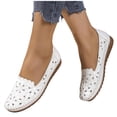 Cxenplz Dressy Flats for Women Round Toe Ballet Flats Comfortable Slip ...