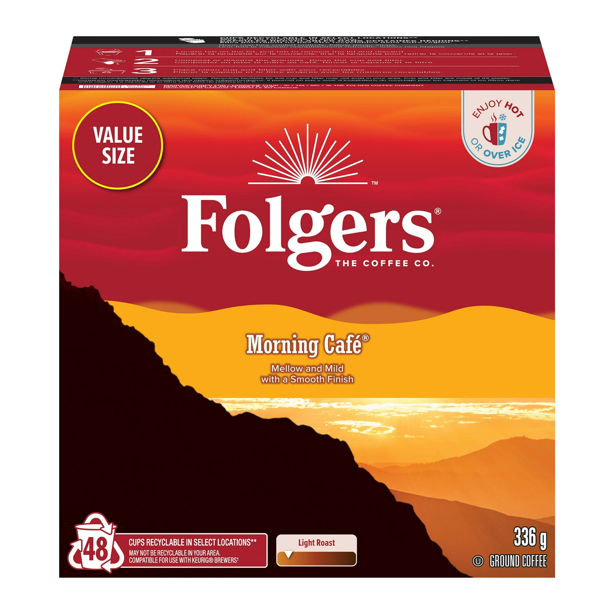 Click here for Folgers Morning Café Medium Roast Coffee  Single-S... prices