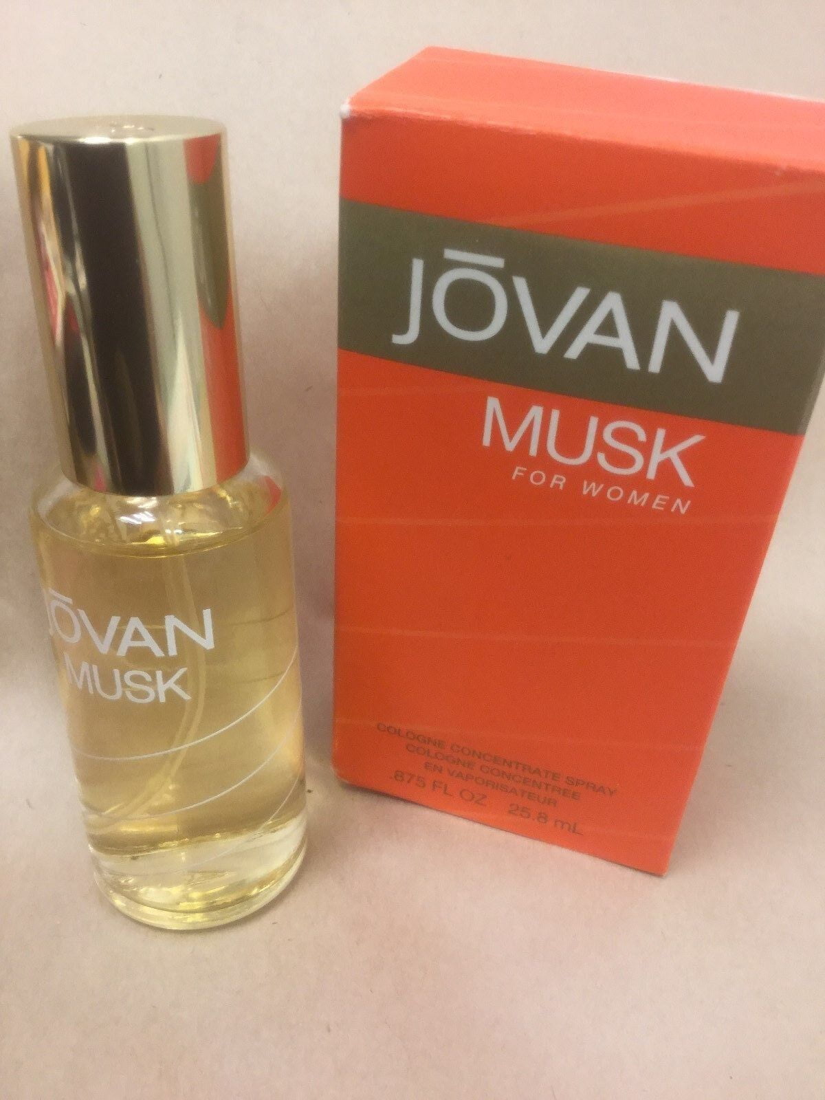 JOVAN MUSK COLOGNE CONCENTRATE SPRAY FOR WOMEN BY COTY.875 FL OZ ...