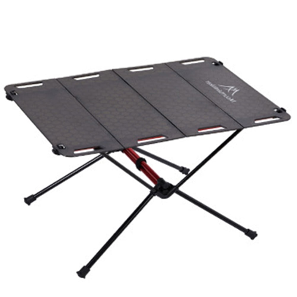 Mesa Camping Mesa Camping Plegable Ligera Barbacoa Playa (Negro ...