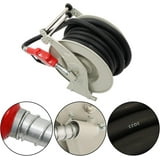 waltyotur Fuel Dispenser Hose Reel 1in x 50FT Automatic Fuel Hose Reel ...