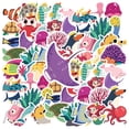 35pcs-50pcs Cute Marine Stickers Animal Kids Stickers PVC Cute Stickers ...
