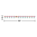 Rainbow Ribbon Banner Each - Walmart.com