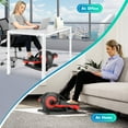 Tikmboex Under Desk Elliptical Pedal Exerciser, Mini Trainer for Home ...