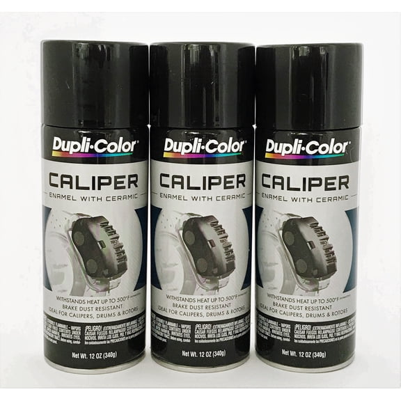 Free Shipping! Duplicolor BCP105 - 6 Pack Caliper Spray Paint Matte ...