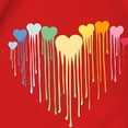 Babcutegg Cute Dripping Hearts Graphic T-Shirt For Girls, Soft Cotton ...