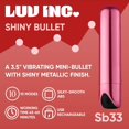 Shiny Bullet Vibrator Super Strong Clitoral Nipple Stimulator Adult