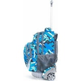 Tilami Kids Rolling Backpack 18 inch Boys and Girls Laptop Backpack ...