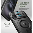 Dexnor Shielder Series for iPhone 16 Case with Slide Camera Cover ...