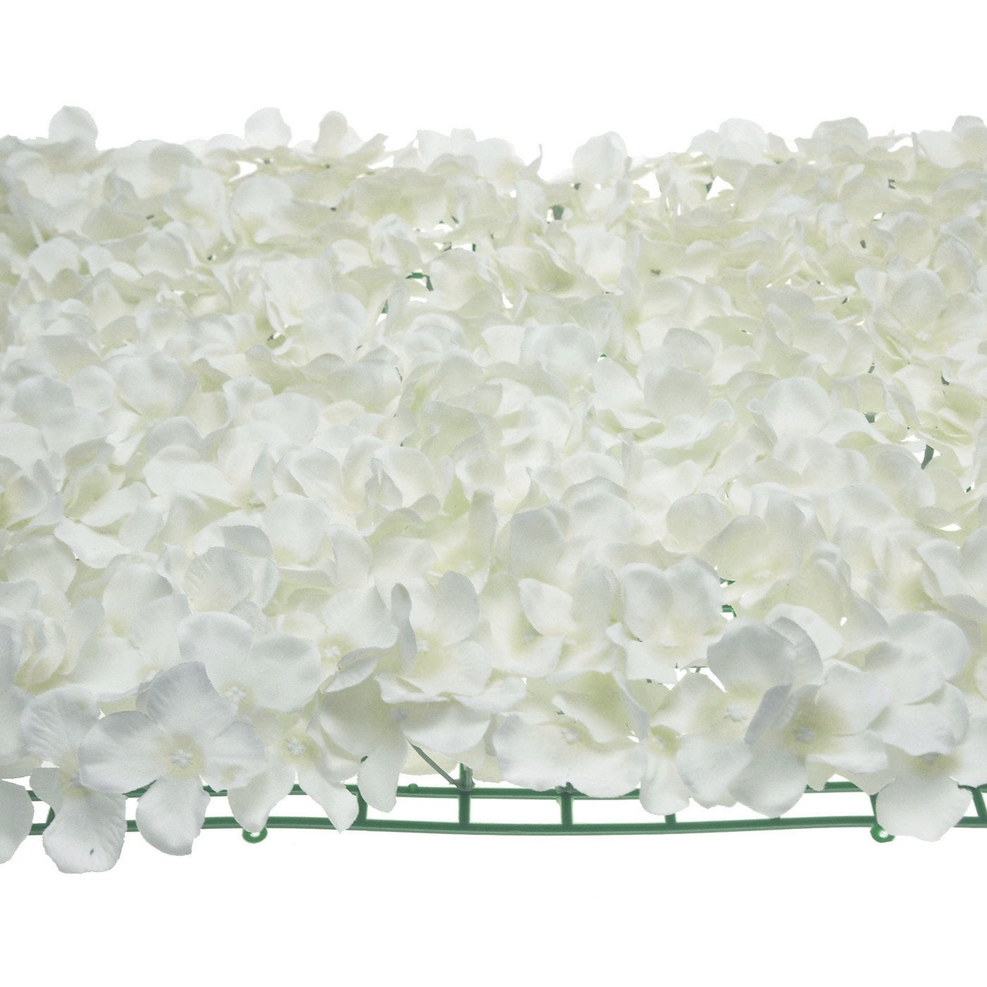 Artificial Silk Hydrangea Flower Mat, White, 24-Inch - Walmart.com