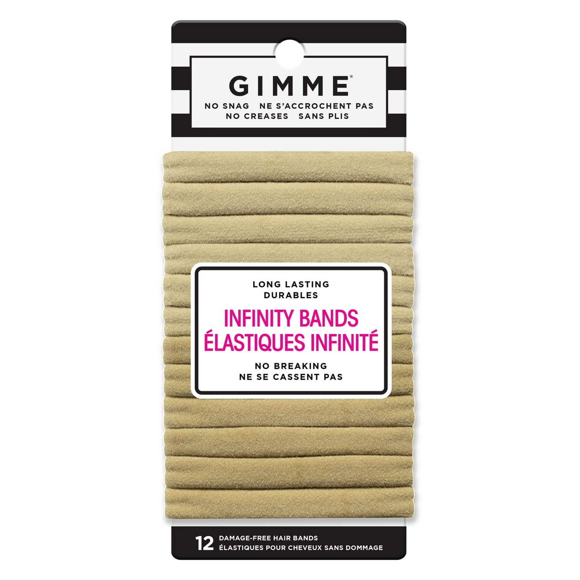 Click here for Gimme Infinity Hair Bands  Blonde 12ct prices
