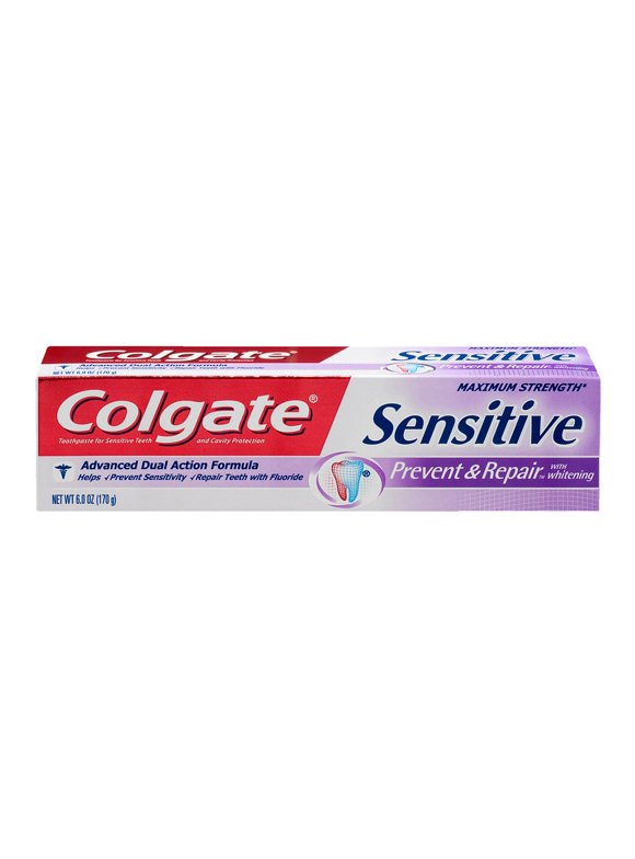 Colgate Sensitive Toothpaste in Colgate Toothpaste - Walmart.com