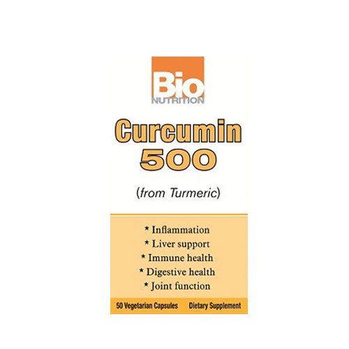 Suplemento Bio Nutrition Inc. Curcumina 500 50 cápsulas vegetales ...