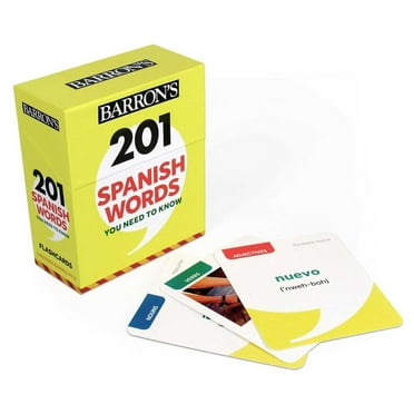 QuickStudy Spanish Phrases Flash Cards: 1000 Cards for English Teaching ...