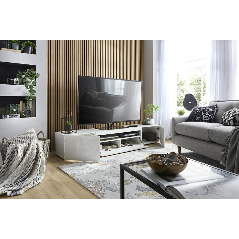 White tv unit 200cm store