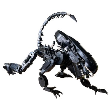 Mega Construx Heroes Aliens Transparent Blue Xenomorph, Building Toys ...