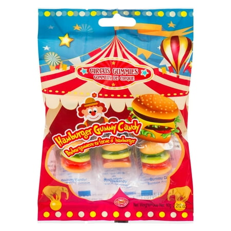 Circus Gummies Hamburger Gummy Candy - Walmart.ca