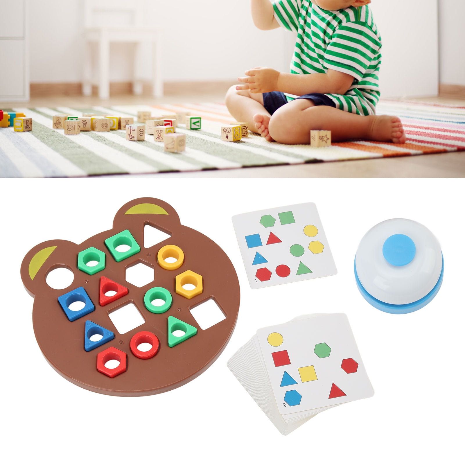 Click here for Estink Shape Color Matching Board Games  Color Cog... prices