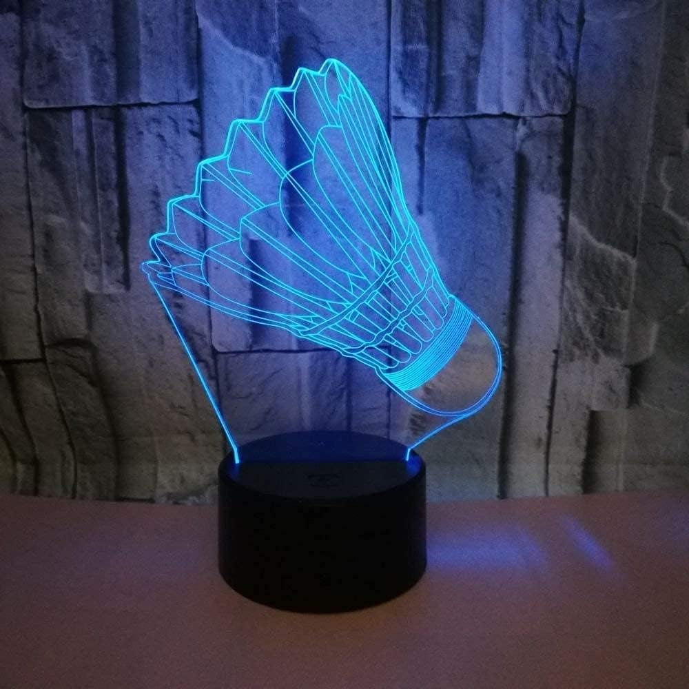 LINLIN 3D Night lamp, 3D lamp 3D Illusion Night Lights 3D Optical ...