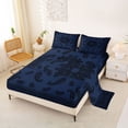 jejeloiu Nautical Flower King Sheets,Western Print Bedding For Adults ...
